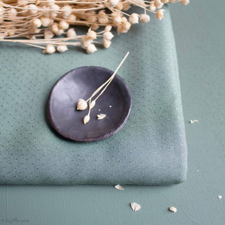 Tissu dobby - Motif plumetis - Atelier Brunette ® Vente en ligne ...