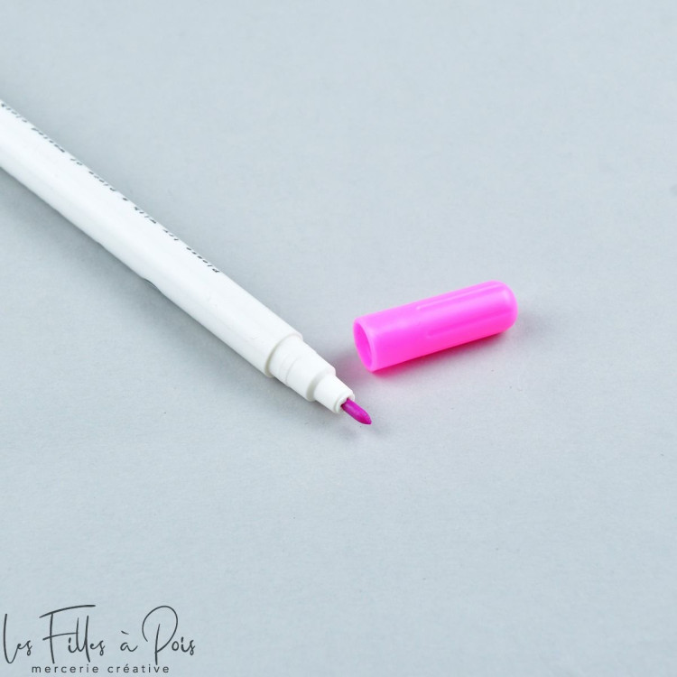 Stylo marquage tissu rose – Effaçable à l’air – Marquage couture ...